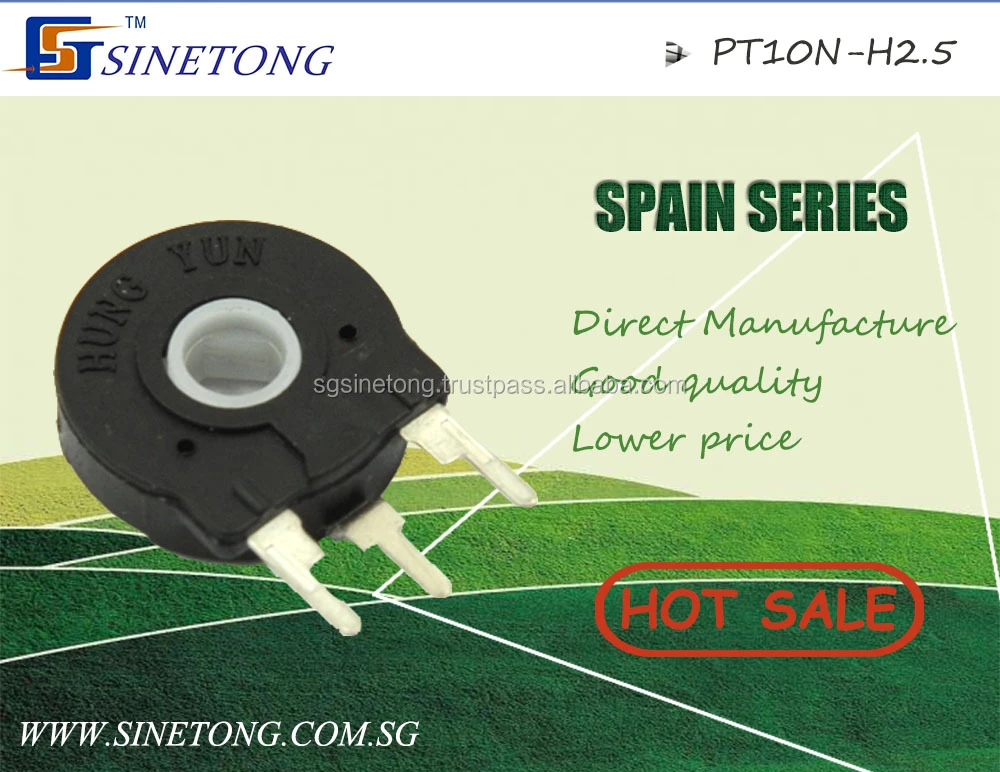 Buy Spanish Horizontal Pin Trimmer Potentiometer from Sinetong ...