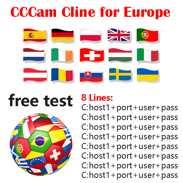 Buy Stable Server 8 Lines Cccam For Europe Spain Portugal Poland Oscam ...