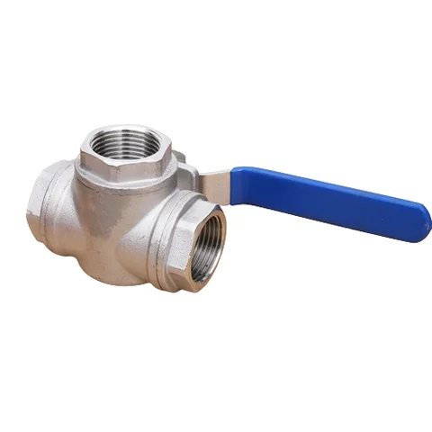 Buy Stainless Steel Threaded Three-way Ball Valve 304 Stainless Steel T ...