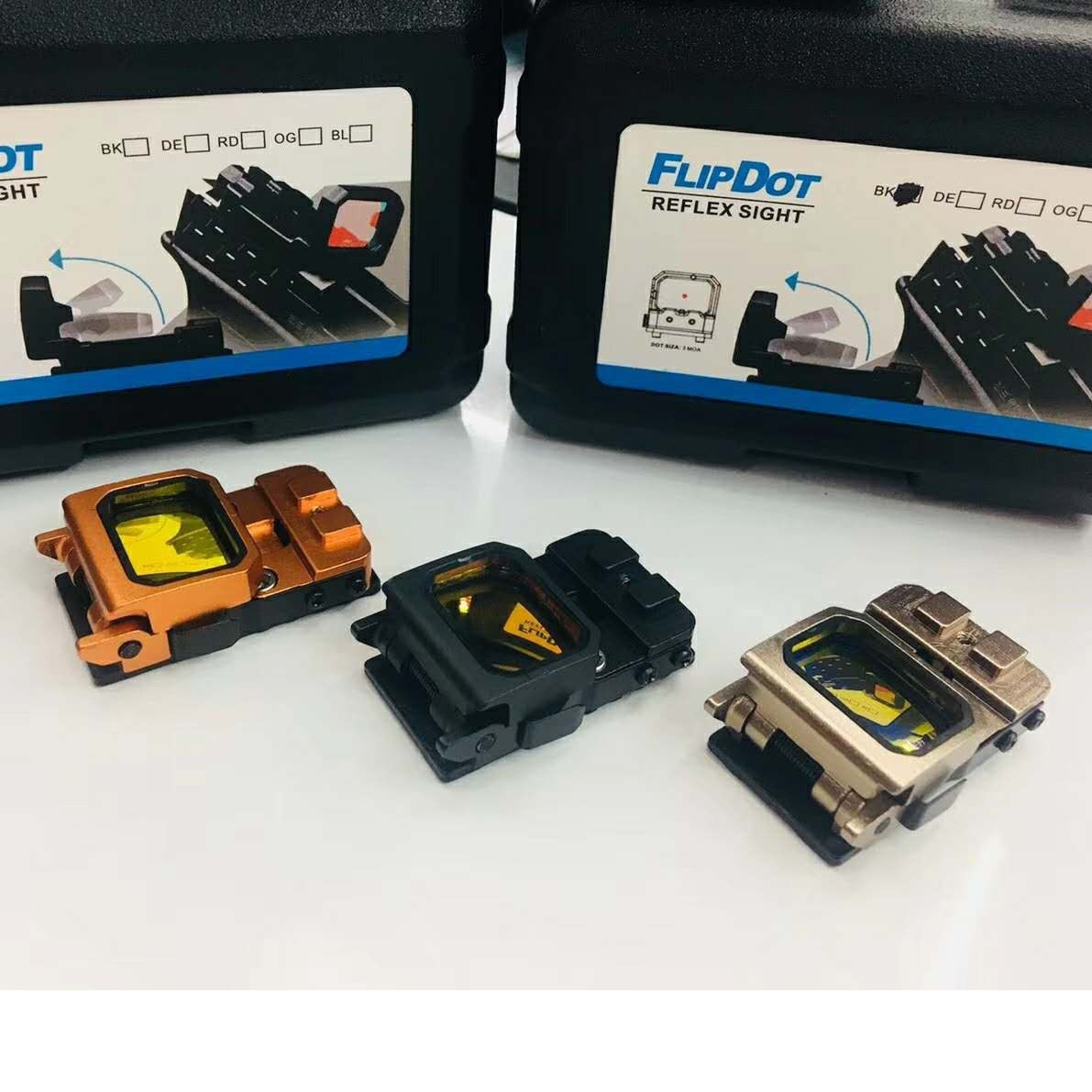 Buy Tactical Mini Flip Up Reflex Red Dot Sight Rmr Scope Airsoft ...