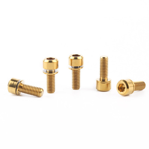 Buy Ti Screw M6 Column Head Washer Crank Lock Hexagon Socket Titanium ...