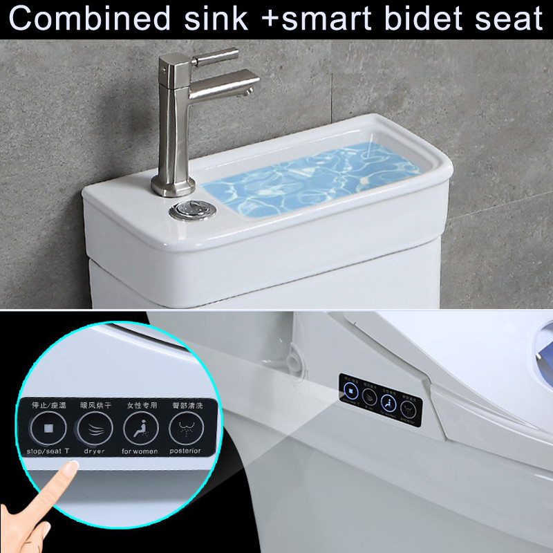 Buy Turkey 3 In 1 Wc Tank Bidet Twice Sink Toilet In One Smart Tank ...