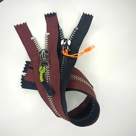 Buy Unusual Textured Zip Metal No10 Plating Closed End Big Zippers With ...