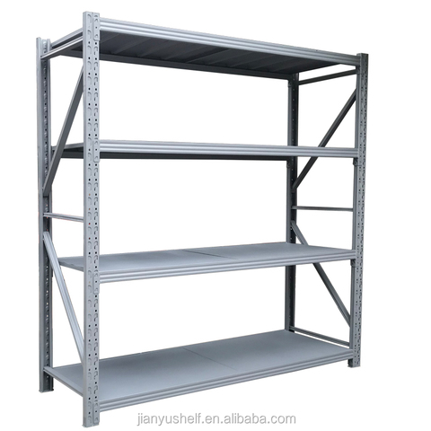 Buy Warehouse Storage Racks 4 Layer 200kg Factory Long Span Industrial ...