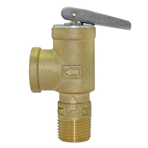 Buy Water Heater T&p Valve Brass Temperature And Pressure Relief Valve ...