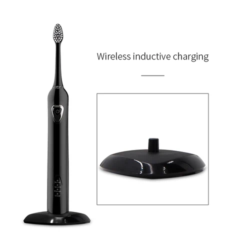 Buy Wireless Charging Ultrasonic Smart Electric Toothbrush ...