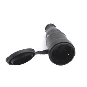 Buy Yuadon Ip44 Waterproof Folding Power Cable German Plug Female Male ...