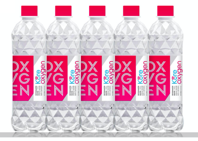 Buy Kure Oxygen Spring Water - The Next Generation Of Hydration from ...