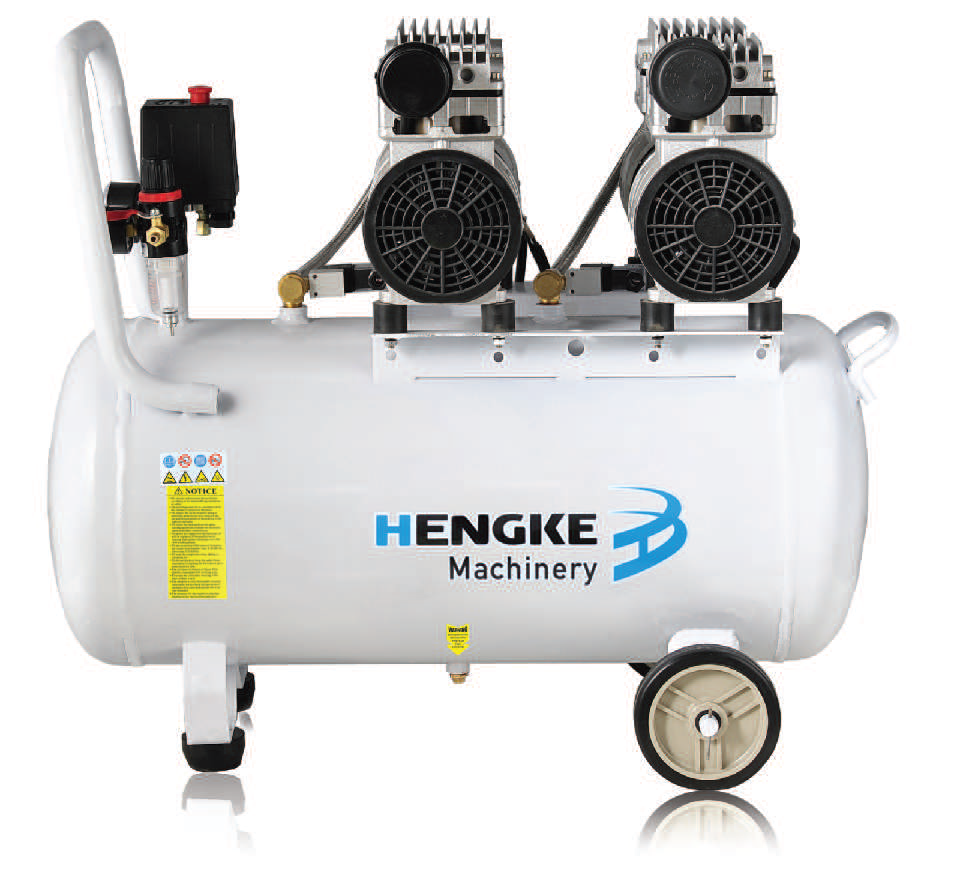 Buy Silent Clean 35kg 50l 1100w 220v Oil-free Air Compressor from ...