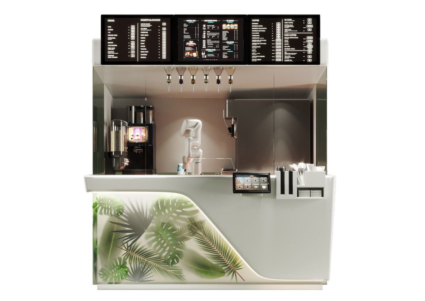 Buy Cafe Xbot Coffee Barista Robot from VLT Robotic Manufacturing L.L.C ...