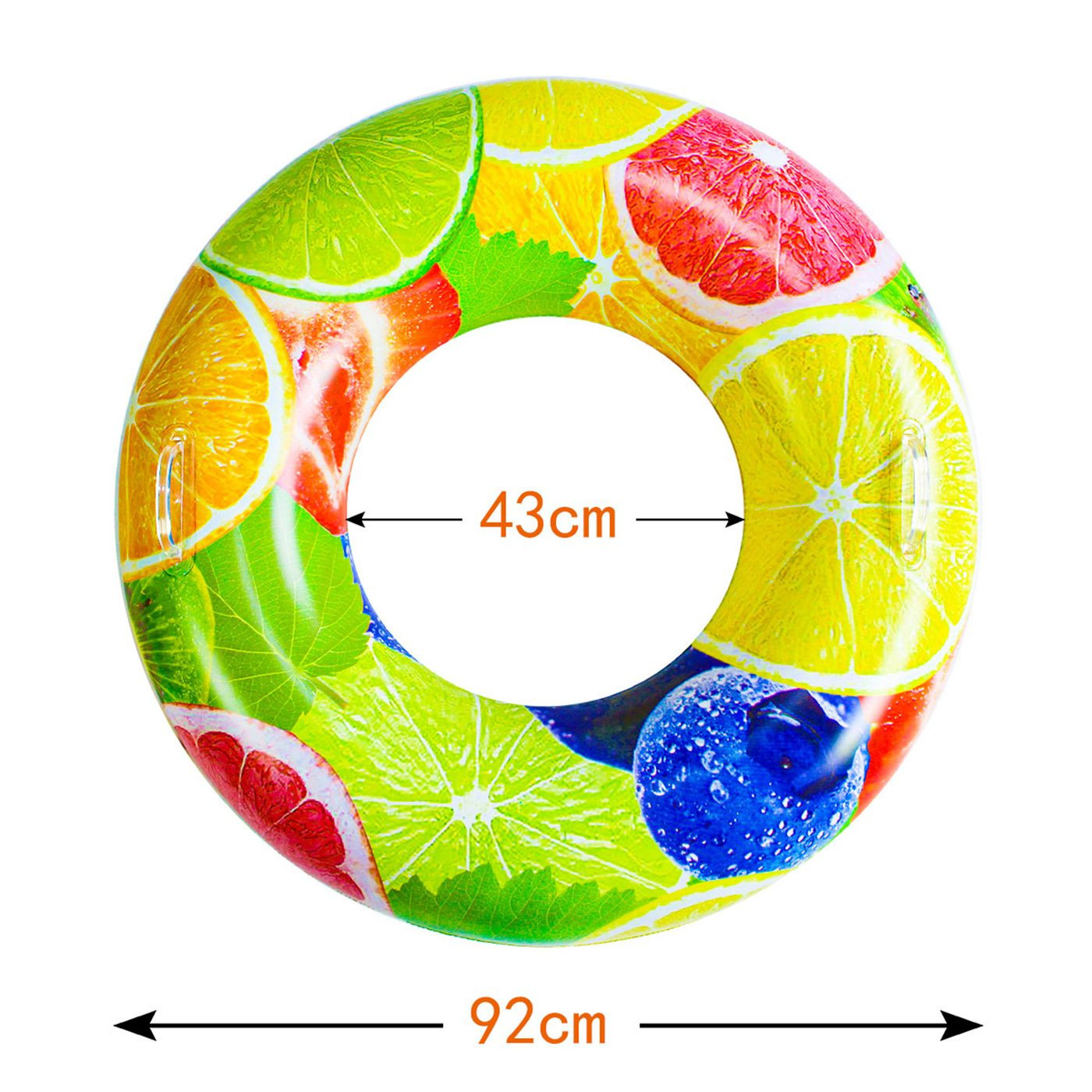 Buy Large Inflatable Swimming Ring With Handle from Suzhou Hengshuo Imp ...