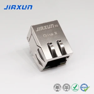 Buy Single Port Mid-mount Vertical Low Profile Smt Female Rj45 Socket ...