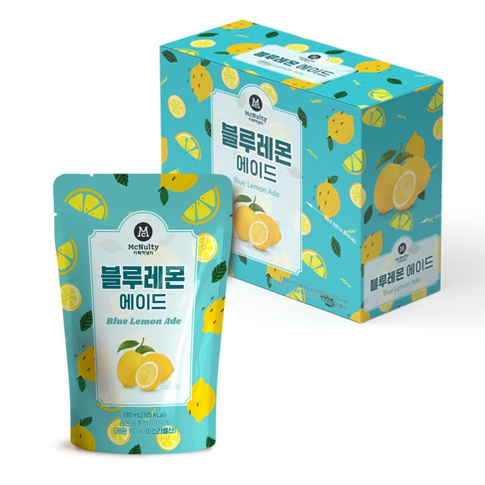 Buy Mcnulty Blue Lemon Ade 190ml from GN KOREA, South Korea ...