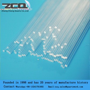 Buy 0.2-6 Quartz Capillary Tube Square Capillary Quartz Tube Circular ...