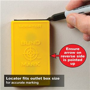 Buy Calculated Industries Blind Mark Drywall Electrical Box Locator ...