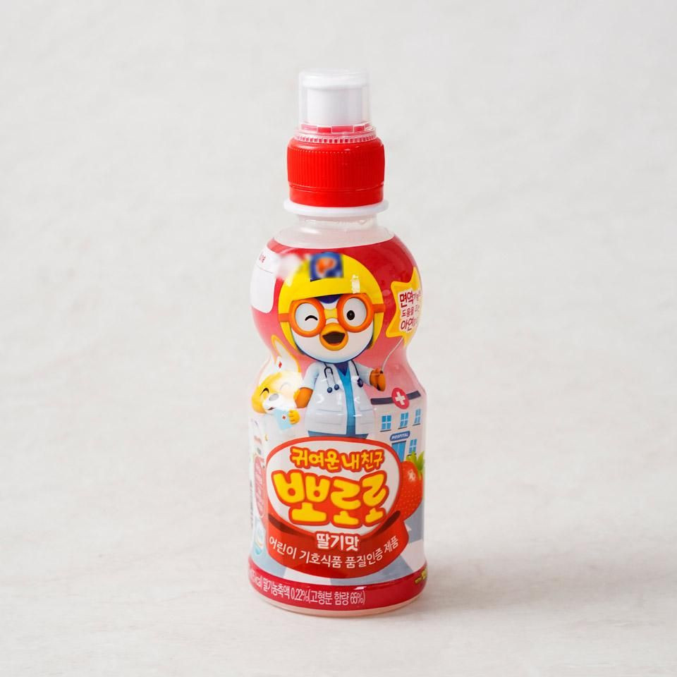 Buy Pororo Strawberry Beverage 235ml from GN KOREA, South Korea ...