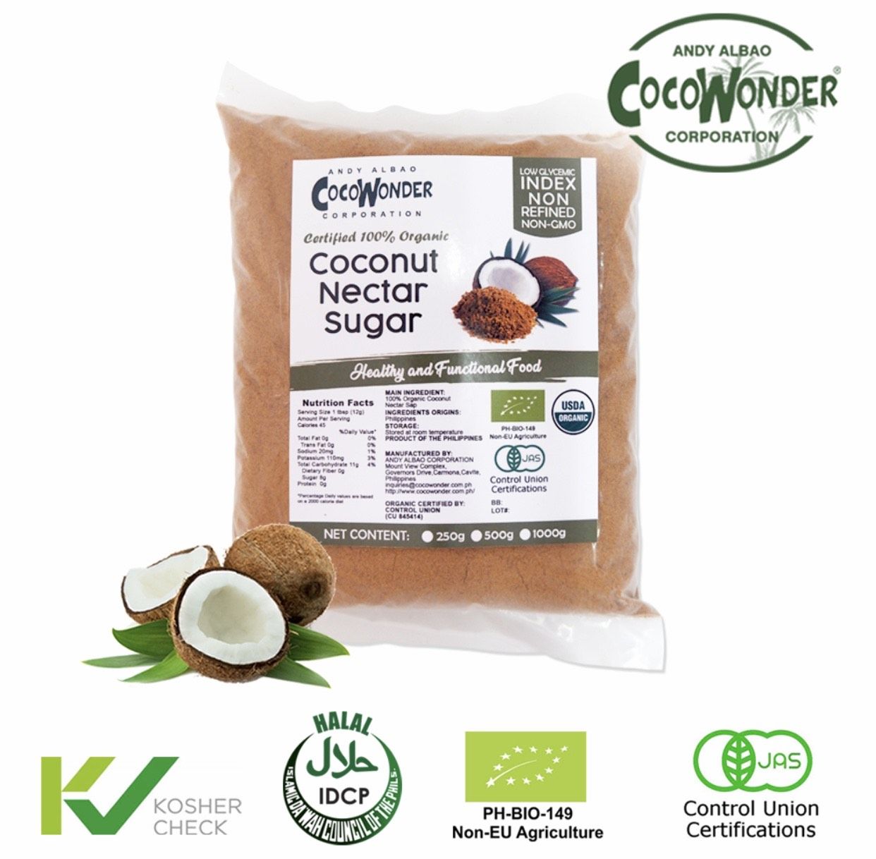 Buy Coconut Sugar from Andy Albao Corporation, Philippines | Tradewheel.com
