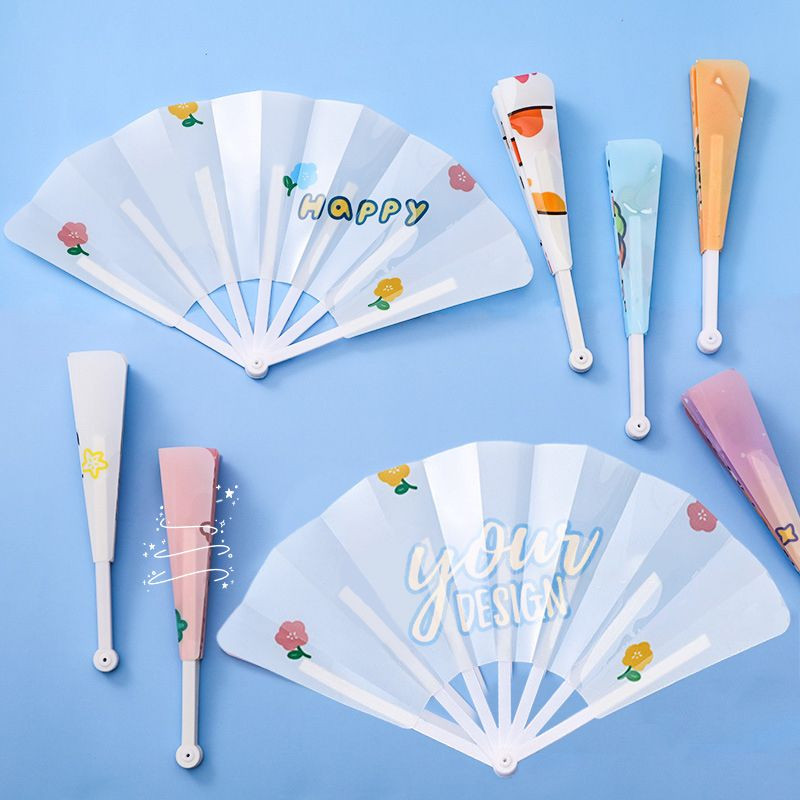 Buy Custom Folding Plastic Hand Fan from Suzhou Hengshuo Imp & Exp Co ...