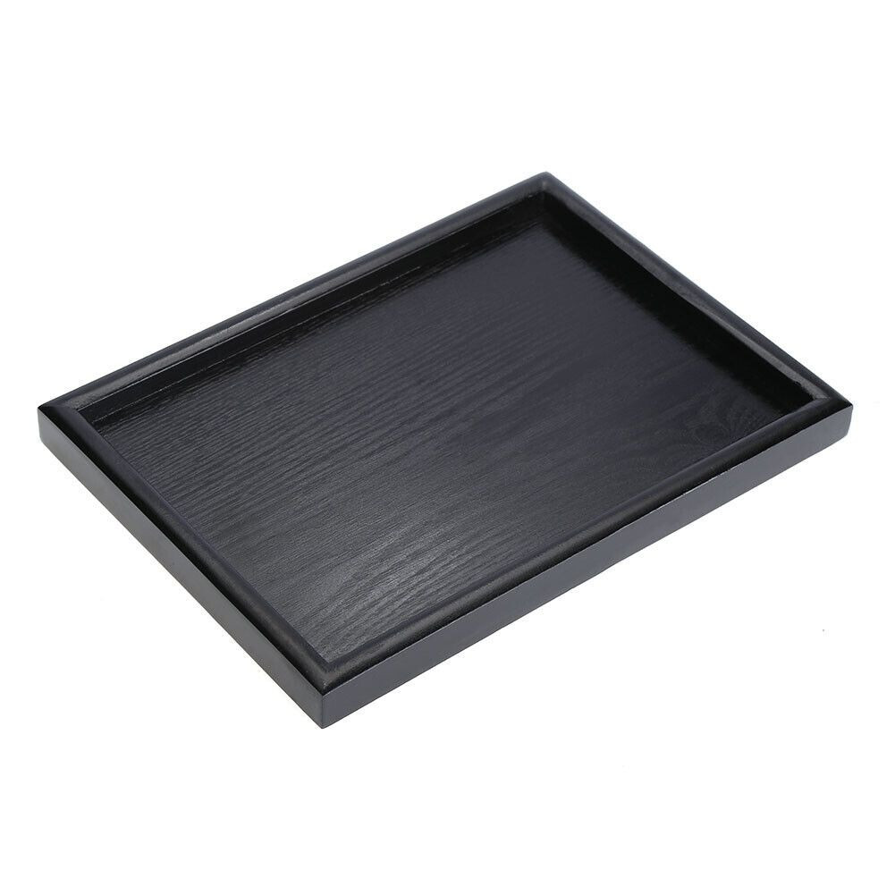 Buy Wooden Server Trays Rectangle Dishes Board Coffee Tea Snack Drinks ...