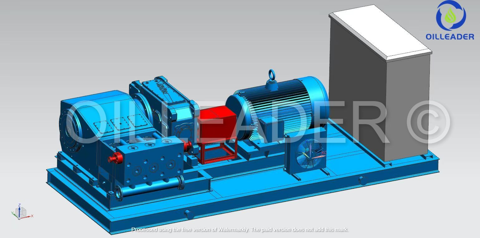 Buy High Pressure Triplex Plunger Quintuplex Plunger Pump from Shandong ...