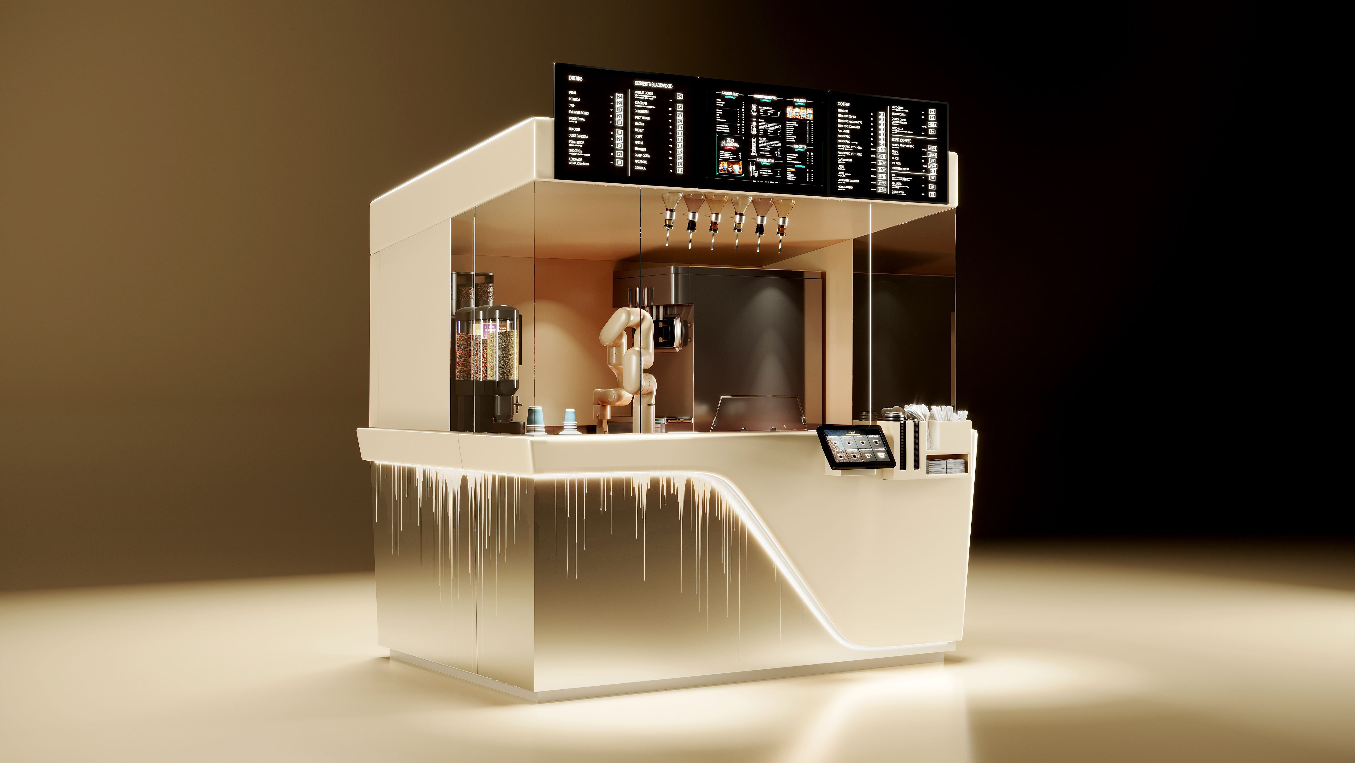 Buy Cafe Xbot Coffee Barista Robot from VLT Robotic Manufacturing L.L.C ...