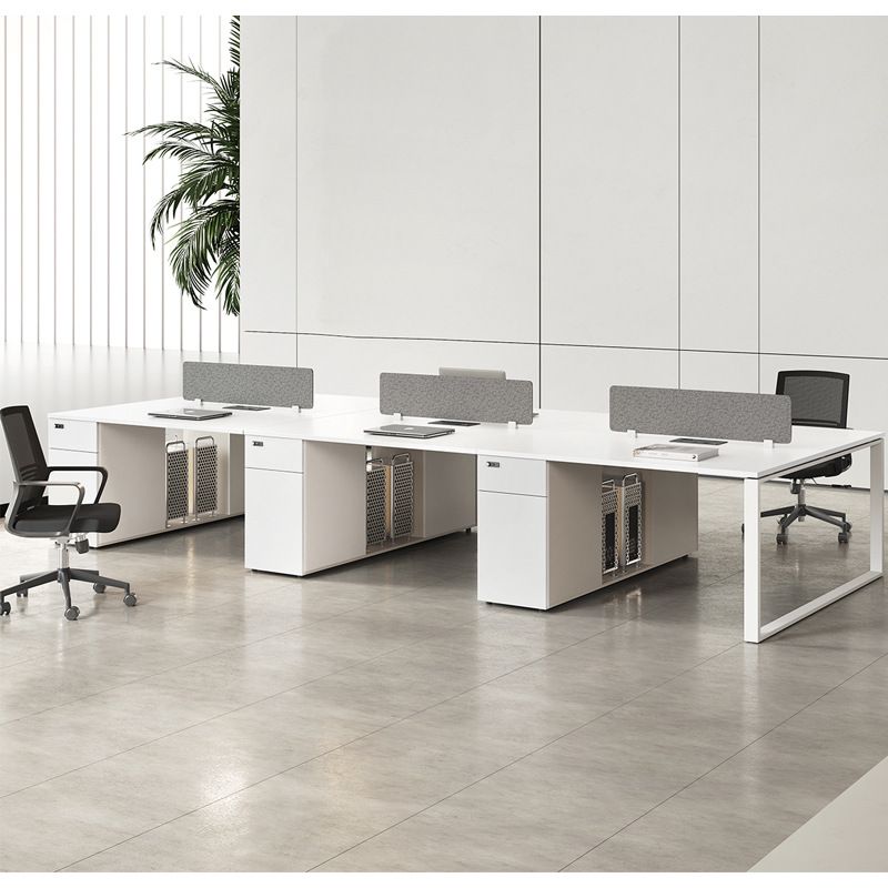 Buy Ergonomic Steel Workstation Desk & Chair Set Ce Certified Modular 2 ...