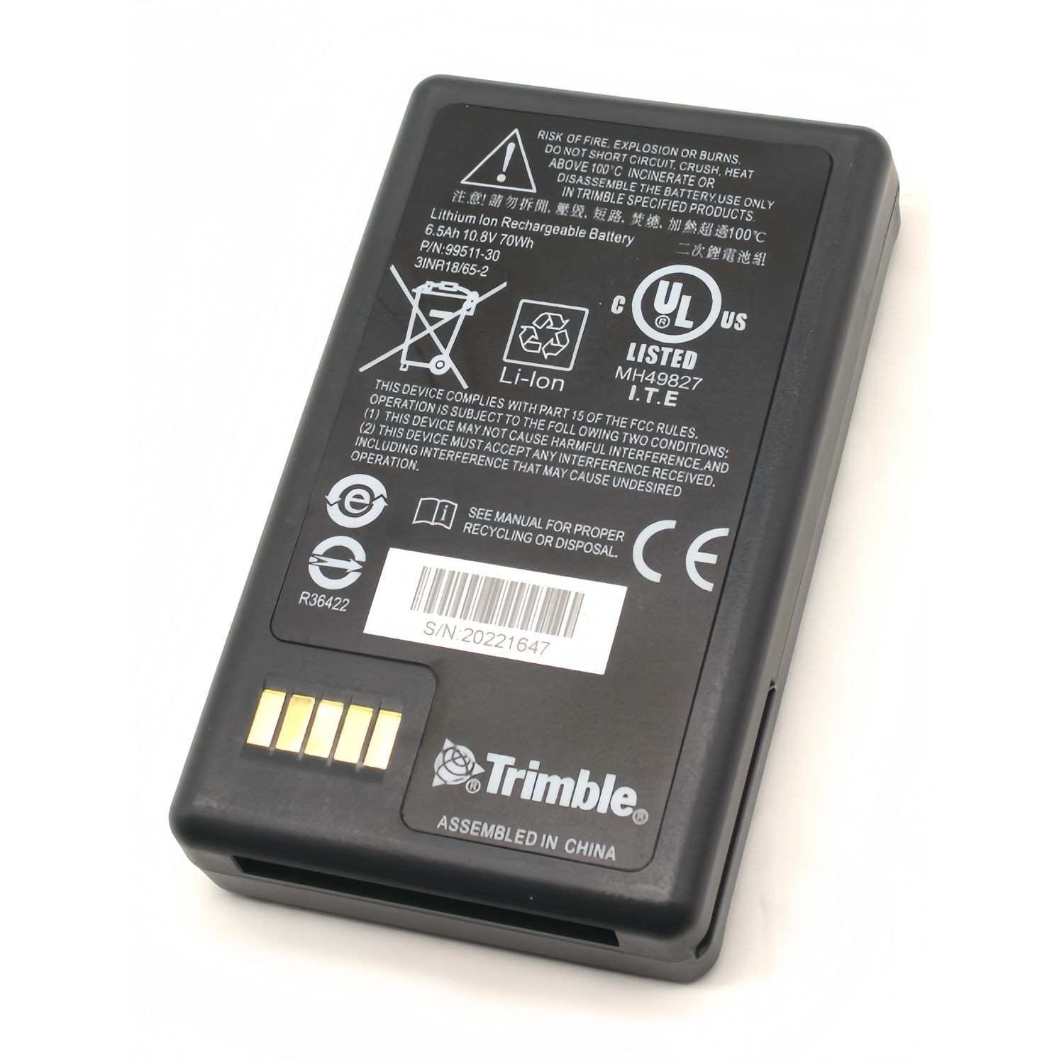 Buy Battery 79400 Compatible With Trimble S3 S6 S8 M3 Total Station ...
