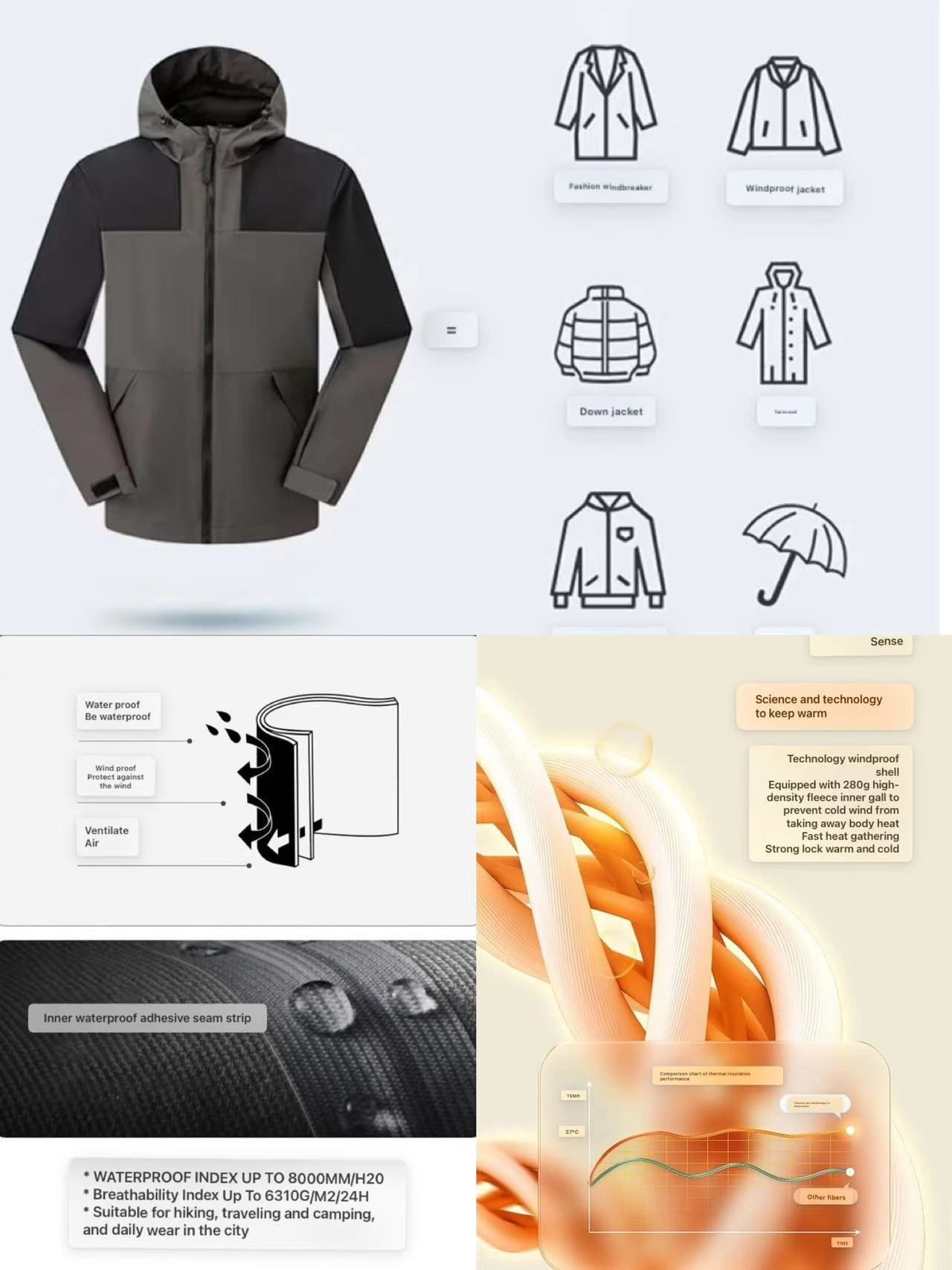 Buy Tactical Jacket from Aluna LLC, USA | Tradewheel.com