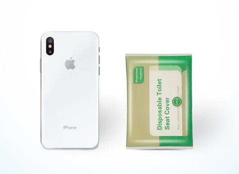 Buy 10 Count 1/28 Fold Anti-bacteria Disposable Toilet Seat Paper ...