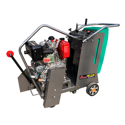 Buy 13hp Concrete Cutter Saw 9cm Cutting Depth Portable Concrete Cutter ...