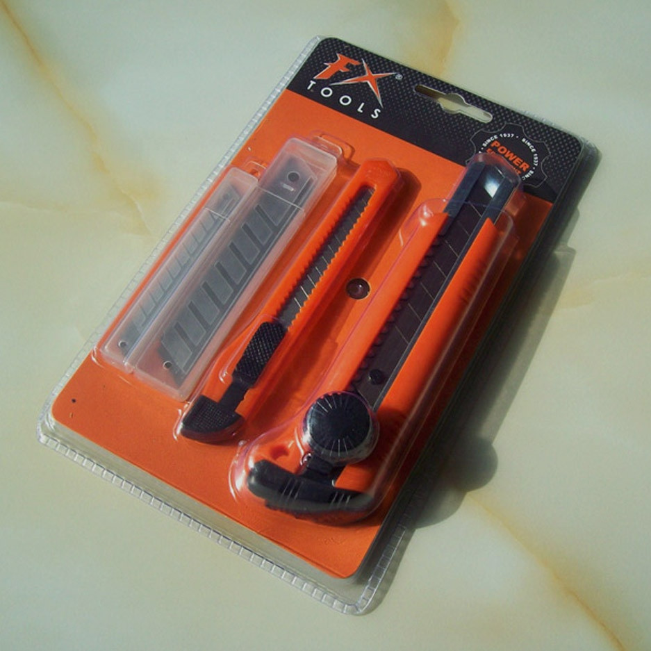 Buy 18 Mm Professional Industrial Sliding Box Cutter Knife from Ningbo ...