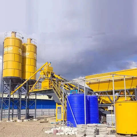 Buy 35 Cubic Meters Portable Automatic Dry Trailer Mixer Pre Mixed ...