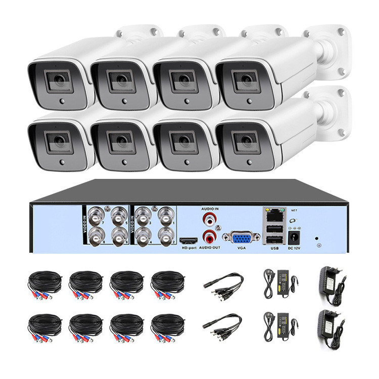 Buy 4k Cctv System Analog 800w Pixels Resolution Ultra Hd Ahd Camera 8 Channel Dvr Kit Outdoor ...