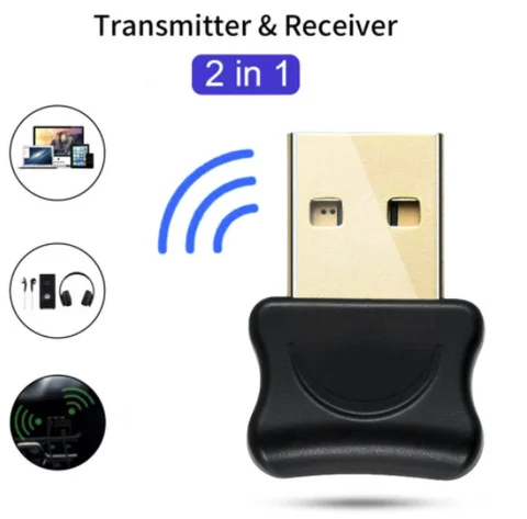 Buy 5.0 Bt Adapter Usb Wireless Transmitter For Pc Computer Receptor ...