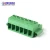Buy 7.62mm Pitch Screw Connector Vertical Terminal Block With Flange Through Wall Pluggable ...