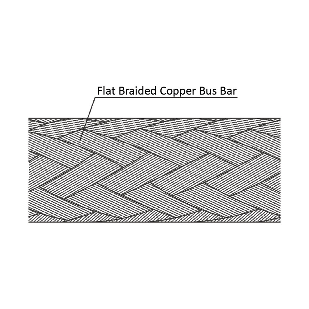 Buy Ac-4825-100, Flat Braided Copper Bus Bar, Copper Braid, Tin Plated ...