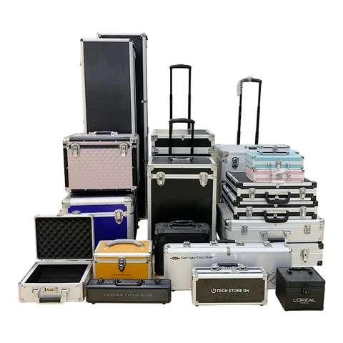 Buy Aluminium Profil Road Case Road Utility Flight Case Cable Rolling ...