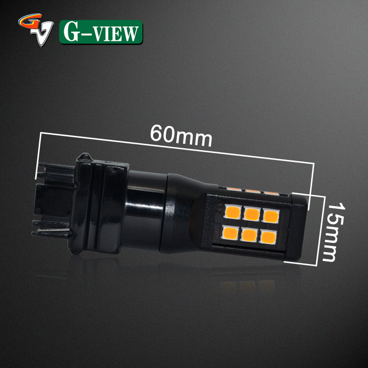 Buy Canbus Led Auto Light 12v Switchback White Amber Turn Signal Light ...
