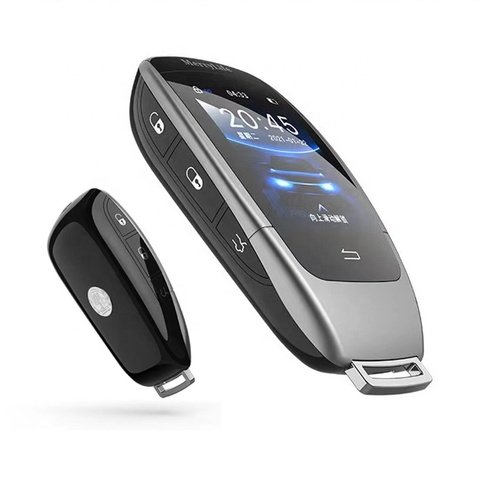 Buy Carseng Touch Lcd Smart Car Key Remote Starter Original Ignition ...