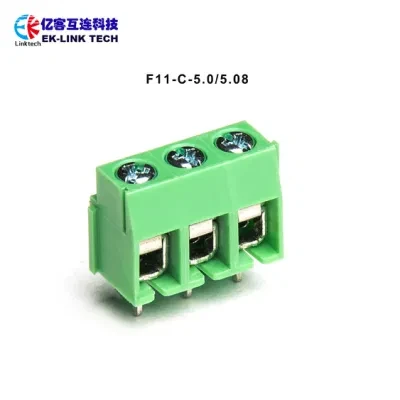 Buy China Factory F11-c-5.0 Terminal Block Spring Type Pcb Screw ...