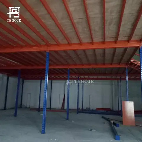 Buy China Factory Steel Mezzanine Floor Stacking Racks & Shelves System ...