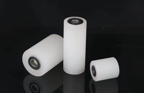 Buy Conveyor Nylon Guide Pulley Non-power Conveyor Belt Roller ...