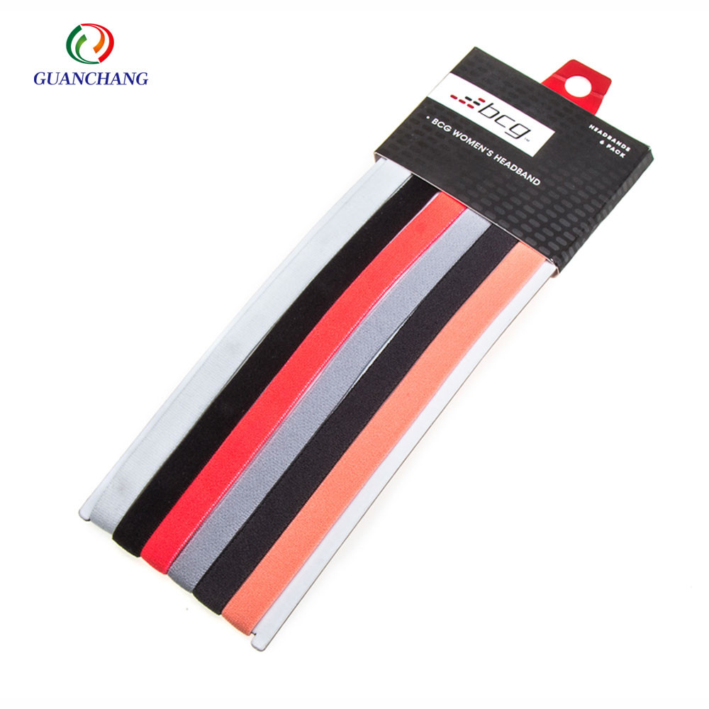 Buy Custom New Design Thin Fashion Elastic Fabric Hair Band Non Slip ...