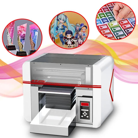 Buy Desktop Small Uv Printer, Uv Dtf Printer, Printing Ab Glue, Varnish ...