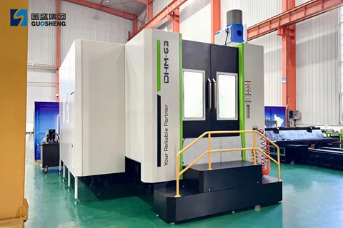 Buy Dhm63 4 Axis Horizontal Cnc Milling Machine Optional Fanuc 31i Machining Center Hmc from ...