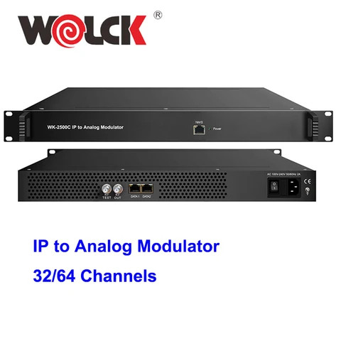 Buy Digital Tv Ip To Pal Ntsc Rf Modulator 32 Channels 32in1/64in1 Ip ...