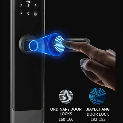 Buy Fingerprint Smart Door Lock Ble Password Keyless Apartment Room Lock Tuya App Digital Door ...