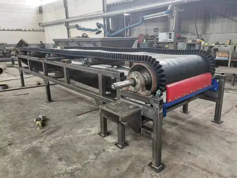 Buy Fixed Mining Tripper Belt Conveyor For Coal Granite Limestone Ore ...