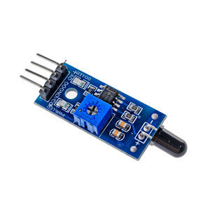 Buy Flame Sensor Module 4 Pin Fire Detection Module Detects Infrared ...