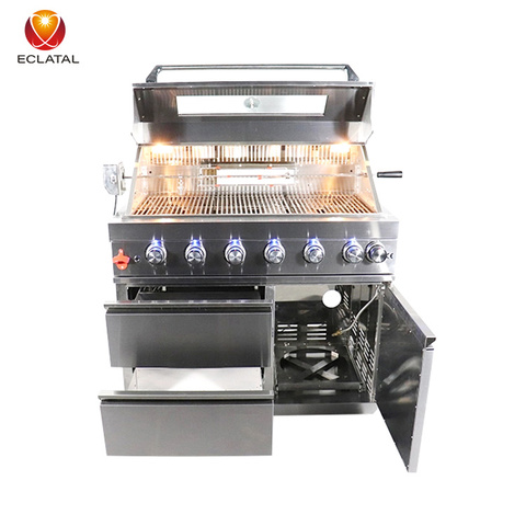 Buy Free Standing Garden Barbecue Commercial Stainless Steel Outdoor ...